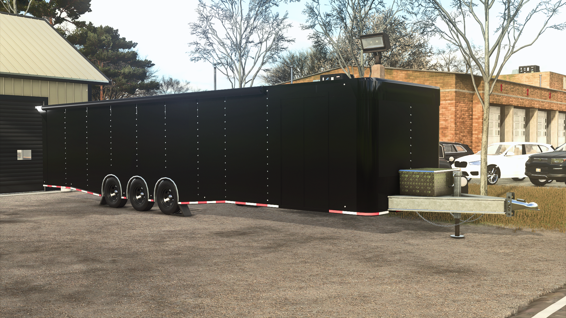 2026 TTA Race Car Trailer — Hashy